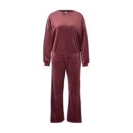 Hunkem&ouml;ller Hunkem&ouml;ller Pyjama Damen Gr&ouml;&szlig;e L weinrot Winterkleid