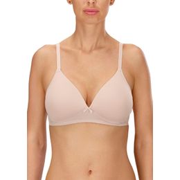 Naturana Damen Bügelloser BH "Soft Cup", Gr. 90, beige, Obermaterial: 89% Polyamid, 11% Elasthan. Futter: 100% Polyester, unifarben, BHs, mit Schale,