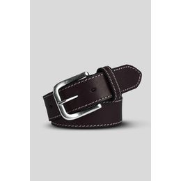 MEYER Herren Lederg&uuml;rtel "G&uuml;rtel", braun, Gr. 90, unifarben, Baumwolle, G&uuml;rtel, Gr&ouml;&szlig;enverstellbar