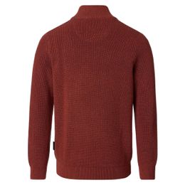 Casamoda Herren Troyer "Casamoda Stricktroyer uni", rot, Gr. XXL, 60% Baumwolle, 40% Polyacryl, Pullover