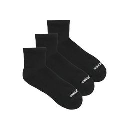 Jack & Jones Jack & Jones Socken 'JACLUCA' Herren Gr&ouml;&szlig;e 41/46 schwarz / wei&szlig;