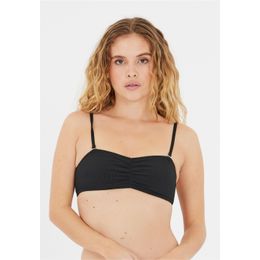 ENDURANCE ATHLECIA ATHLECIA Damen Triangel-Bikini-Top "Rhea", schwarz, Gr. 34, unifarben, 95% Polyester, 5% Elasthan, Bikini-Oberteile, im vielseitigen Look mit