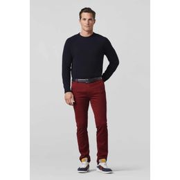 MEYER Herren Lederg&uuml;rtel "G&uuml;rtel", blau, Gr. 80, unifarben, Baumwolle, G&uuml;rtel, aus hochwertigen Rindleder