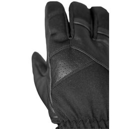 Reusch Damen Skihandschuhe "Creed R-TEX XT"schwarz, Gr. 10, unifarben, 48% Polyester, 34% Wolle, 18% Ziegenleder, Handschuhe, mit wasserdichtem,