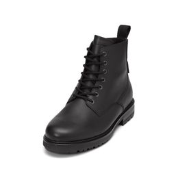 Marc O'Polo MARC O'POLO Damen Stiefelette "aus edlem Rindleder", Gr. 45schwarz, Obermaterial: 100% Leder (Rind), unifarben, Schuhe