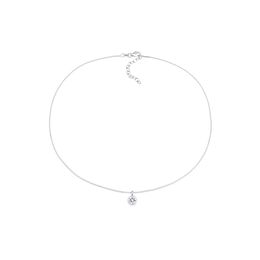 Elli Kette Damen Gr&ouml;&szlig;e 38 silber / transparent