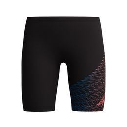 Speedo Jungen Badehose "TECH PLMT JAMMER JM", grau, Gr. 164, Obermaterial: 80% Nylon, 20% Elasthan, Badehosen, schnell trocknent