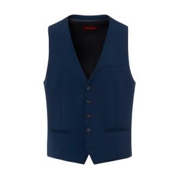 Thomas Goodwin Herren Anzugweste "Anzugweste", blau, Gr. 98, unifarben, 80% Polyester, 20% Viskose, Westen, Futterr&uuml;cken mit Verstellriegel,
