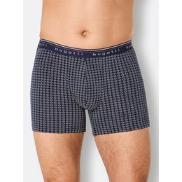 Herren Panty, Gr. 6, blau, 95% Baumwolle, 5% Elasthan, Unterhosen