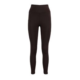 Trendyol Leggings female size XS Chestnut brown