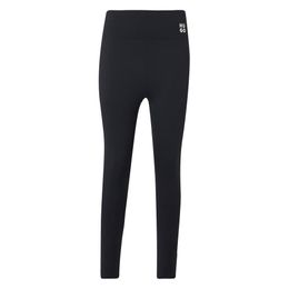 HUGO Leggings 'Noparda' Damen Gr&ouml;&szlig;e XXL schwarz / wei&szlig;