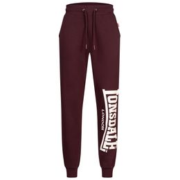 Lonsdale Hose Herren Gr&ouml;&szlig;e 42 weinrot / wei&szlig;