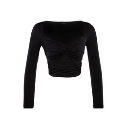 Trendyol Bluse Damen Gr&ouml;&szlig;e XXS schwarz