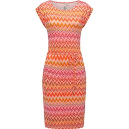 Ragwear Kleid 'Taggien' Damen Gr&ouml;&szlig;e 40 lila / orangemeliert / pink / rosa