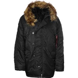 Alpha Industries Parka 'N3B' Herren Gr&ouml;&szlig;e XS schwarz