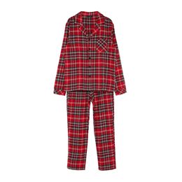 Trendyol Pyjama Herren Gr&ouml;&szlig;e XL rot / schwarz / wei&szlig;