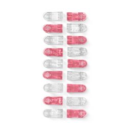 Tchibo - 20 Stoffklammern - ros&eacute;