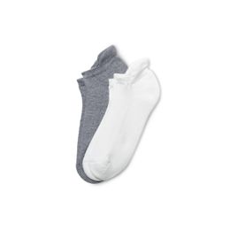 Tchibo - 2 Paar Unisex-Funktions-Sneakersocken - Unisex - Gr. 39-42 - wei&szlig;
