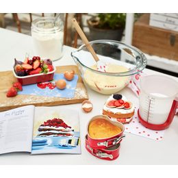 Tchibo - 2 Herz-Springf&ouml;rmchen - wei&szlig;