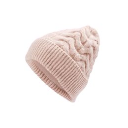 Tchibo - Strickm&uuml;tze mit Zopfmuster - ros&eacute;