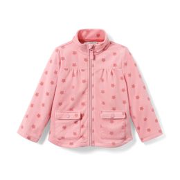 Tchibo - Kleinkind-Fleecejacke - M&auml;dchen - Gr. 122/128 - rosa