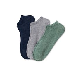 Tchibo - 3 Paar Sneakersocken - Herren - Gr. 41-43 - dunkelblau