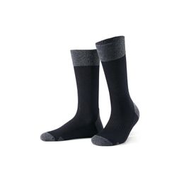 Tchibo - 2 Paar Funktionssocken - Unisex - Gr. 35-38 - schwarz