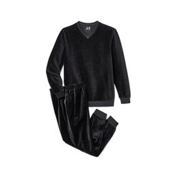 Tchibo - Nicki-Pyjama - Herren - Gr. XL - schwarz