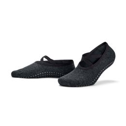 Tchibo - 1 Paar Fitnessf&uuml;&szlig;linge - Damen - Gr. 39-42 - dunkelgrau