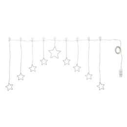 Tchibo - LED-Lichtervorhang - silber