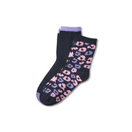 Tchibo - 2 Paar Damen-Socken - Damen - Gr. 39-42 - dunkelblau