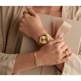 Tchibo - Ring - Damen - Gr. 18 - gold