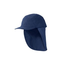 Tchibo - Cap mit Nackenschutz - Gr. 53-56 - blau