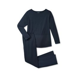 Tchibo - Pyjama - Damen - Gr. S - dunkelblau