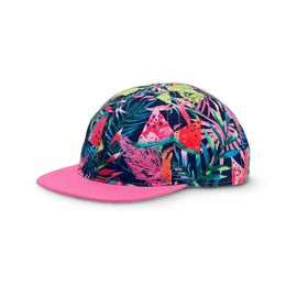 Tchibo - Cap - Gr. 49-52 - rosa/print
