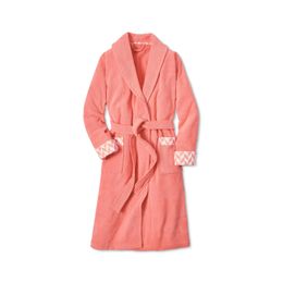 Tchibo - Velours-Bademantel - Damen - Gr. S - dunkelrosa