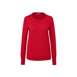 Tchibo - Feinstrickpullover mit Merinowolle - Damen - Gr. XS - rot