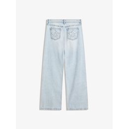 Bershka Jeans Damen Gr&ouml;&szlig;e 34 blue denim