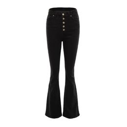 Trendyol Jeans Damen Gr&ouml;&szlig;e 30/31 black denim