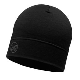 Buff Merino Lightweight Beanie Bekleidung Unisex schwarz 48.6