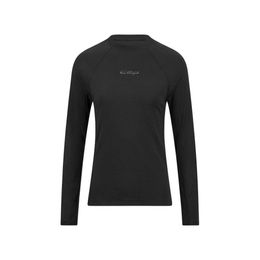 CEP Core Run Merino Base Layer Shirt Long Sleeve Bekleidung Damen schwarz