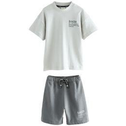 Baker By Ted Baker Set Jungen Gr&ouml;&szlig;e 98 grau / dunkelgrau