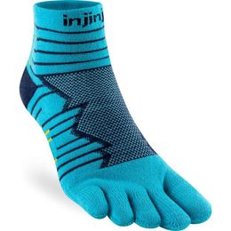 injinji Run Technical Mini-Crew Bekleidung Unisex blau L