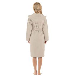 D&rsquo;S Damat Bademantel Damen Gr&ouml;&szlig;e S/M beige
