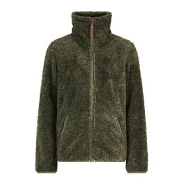 Protest Fleecejacke 'RIRI JR' M&auml;dchen Gr&ouml;&szlig;e 140 gr&uuml;nmeliert
