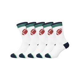 Unabux Socks 'Touchdown' male White size 36-40
