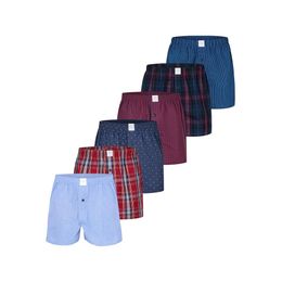 MG-1 Boxer shorts 'Classics' male Blue, Red size L