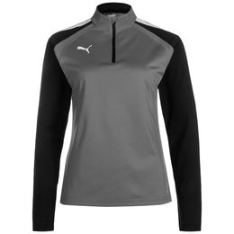 Puma Athletic Sweatshirt 'TeamLiga' female Grey size S