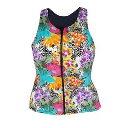 Beco The World Of Aquasports Tankini Top 'BEsuit Racerback' female Blue, Orange size 48