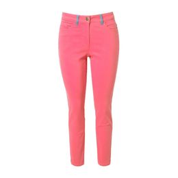 Angel of Style Jeans Damen Gr&ouml;&szlig;e 34 blau / pastelllila / pink
